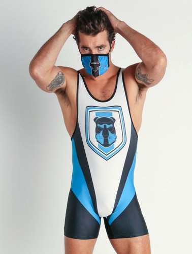 Last One! CellBlock 13 Kennel Club Wrestler Singlet w/Back Zip Access 5 ...