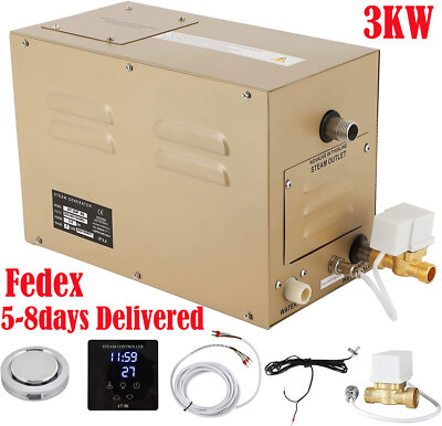 3KW 4.5KW 6KW 7KW 9KW Steam Room Generator Engine For Sauna Bath Shower ...