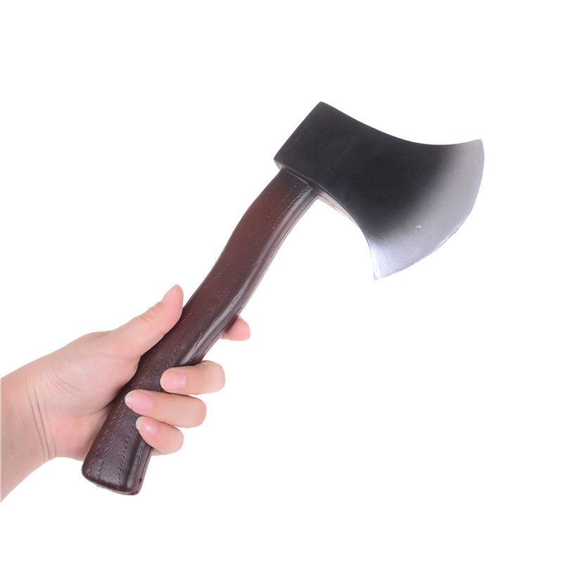 PU Foam Weapon Fire Ax Props Sponge Axe Children's Toys Costume ...