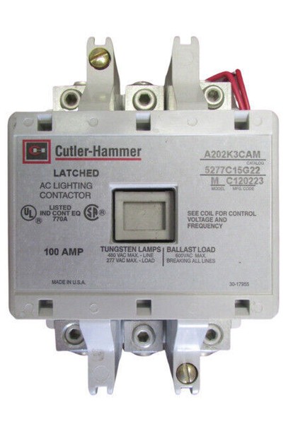 Eaton A202K3CAM A202 Series Lighting Contactor for sale online | eBay
