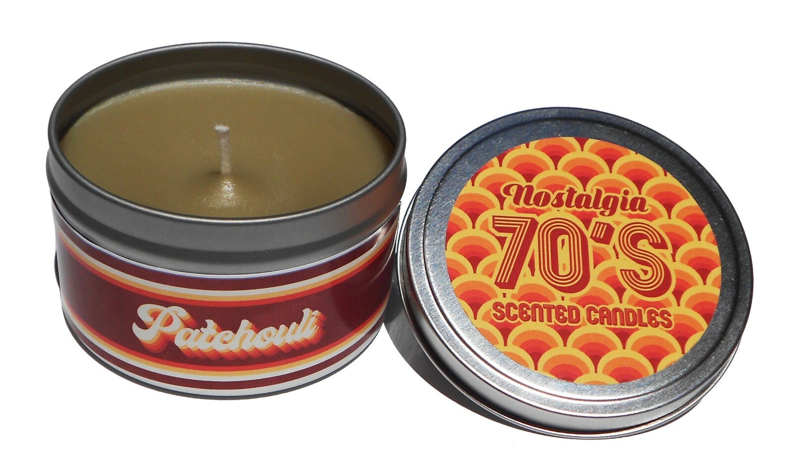 Nostalgic 1970s Patchouli Scented Candle. Cool Candle. Unique Gift. | eBay