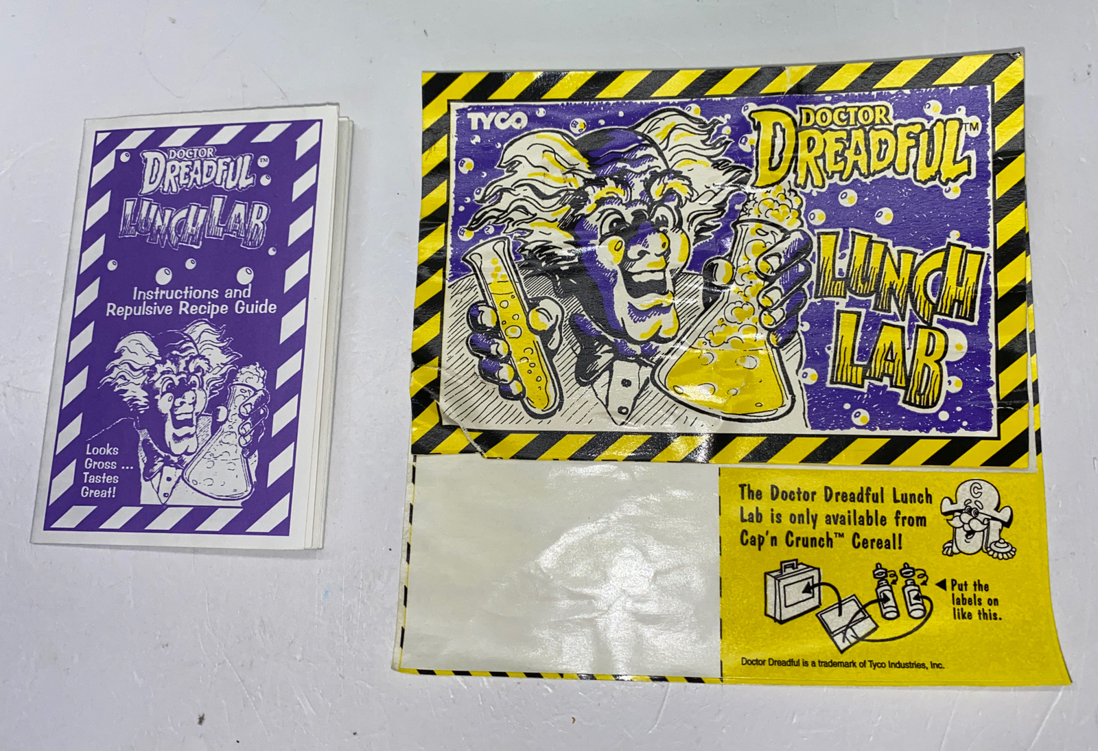 Tyco Doctor Dreadful Lunch Lab box, unused set, lunch box style, Dr ...