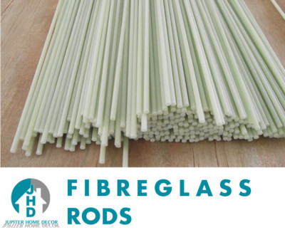 4 x 3 metre Fibre Glass Roman Rods (4mm)Lengths Roman Blinds - CHEAPEST ...