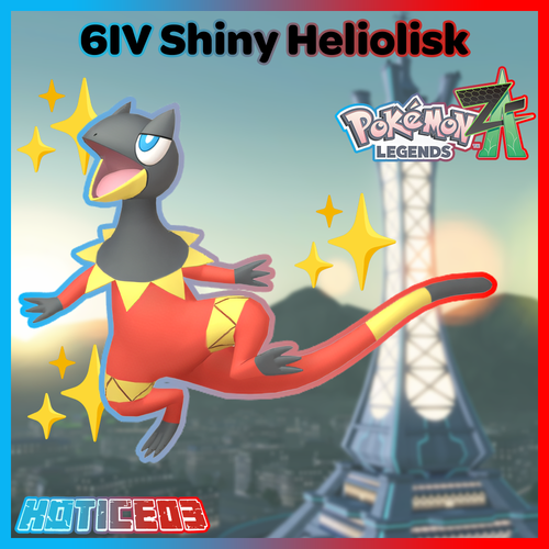 Shiny Heliolisk 6IV Pokemon Legends ZA 🚀 Fast Trade 🚀 | eBay