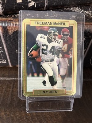 NFL Freeman McNeil 1989 Action Packed JETS Football CARD #72 PROTOTYPE ...