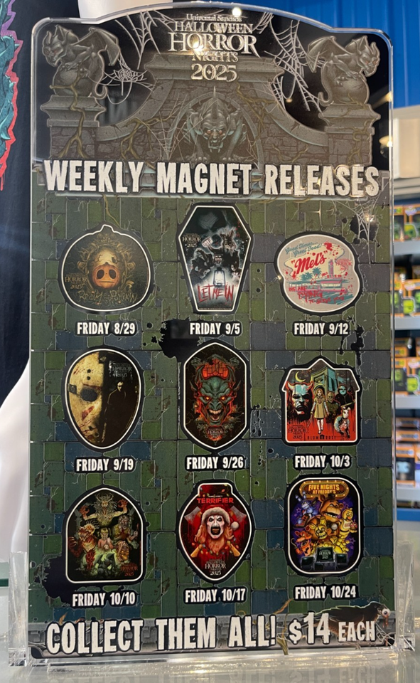 Universal Halloween Horror Nights 2025 HHN WWE Wyatt Sicks Die Cut ...