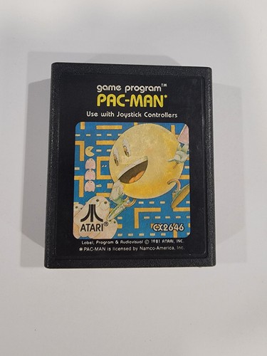 Pac-man & Video Pinball (1981) Atari 2600 Vintage Video Games ...