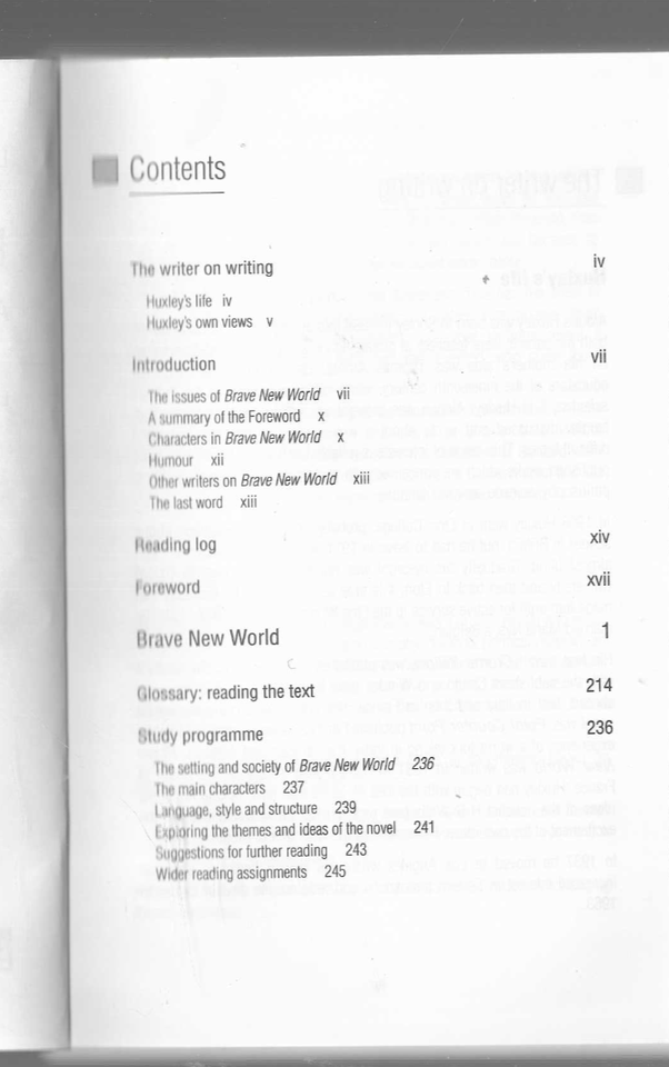 Aldous Huxley / Brave New World with study Notes Trade PB | eBay UK