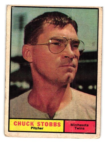1961 Topps - #431 Chuck Stobbs | eBay