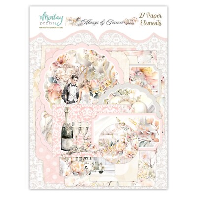 Mintay Always & Forever Tags Embellishments Paper Elements Wedding ...