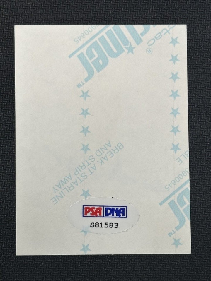 Willie McCovey 1983 Starliner Baseball Sticker On Card Auto San Fran ...