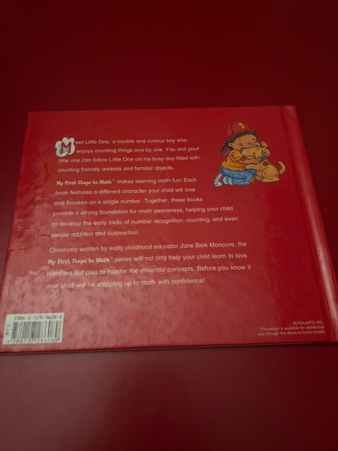 Scholastic My First Steps to Math, My One Book by Jane Belk Moncure | eBay