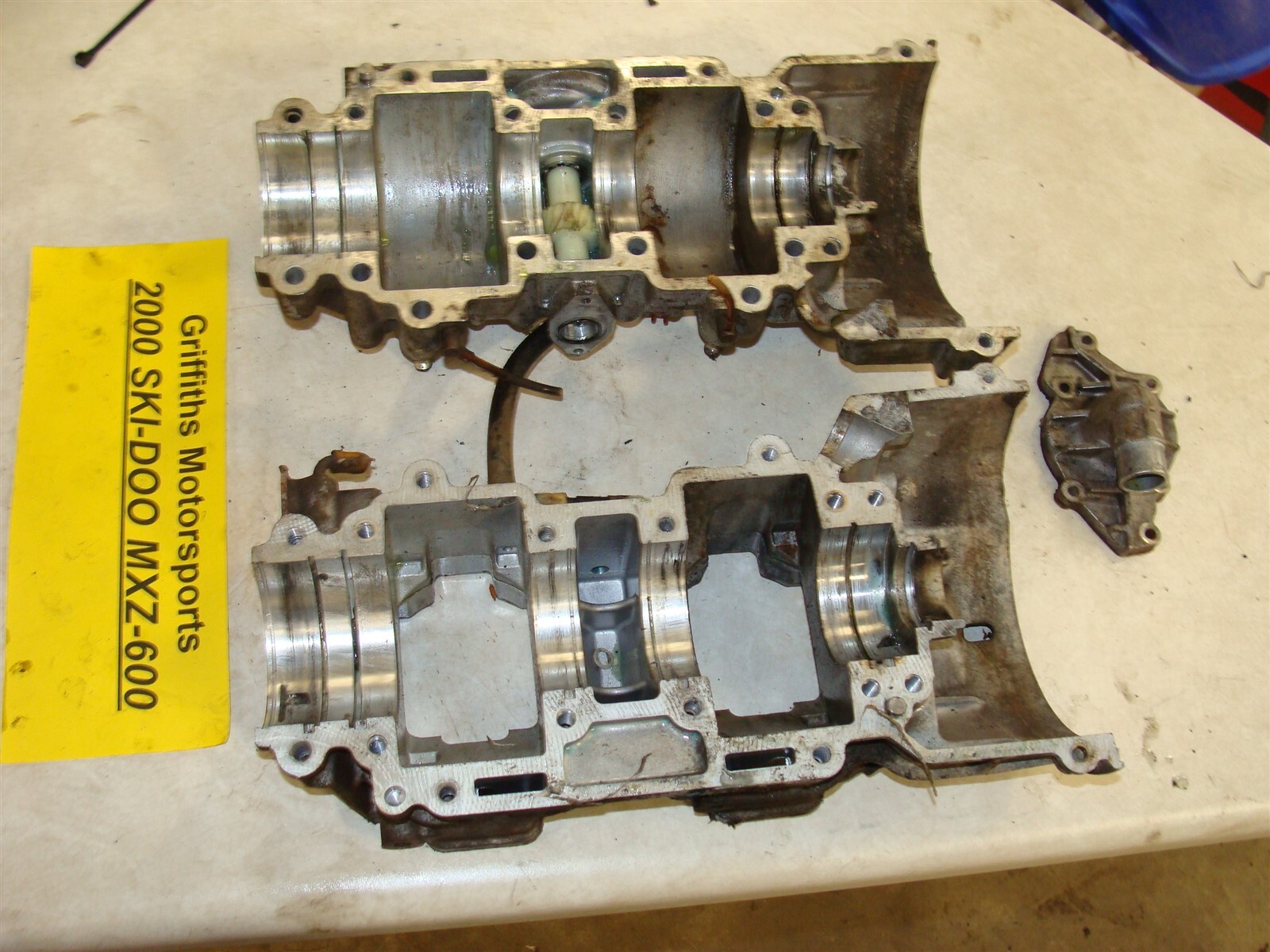 1999 SKI-DOO MXZ 600 ZX chassis crankcase crank case type 593 rotax ...