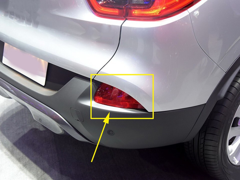 For 2015-2018 Renault Kadjar SUV Rear Bumper Reflector Brake Ligh Right ...