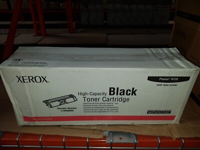 Genuine Xerox 113R00692 Black Toner Cartridge Phaser 6120 | eBay