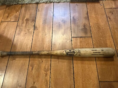 1980s Glenn Hubbard ATLANTA BRAVES LOUISVILLE SLUGGER Game Used ...