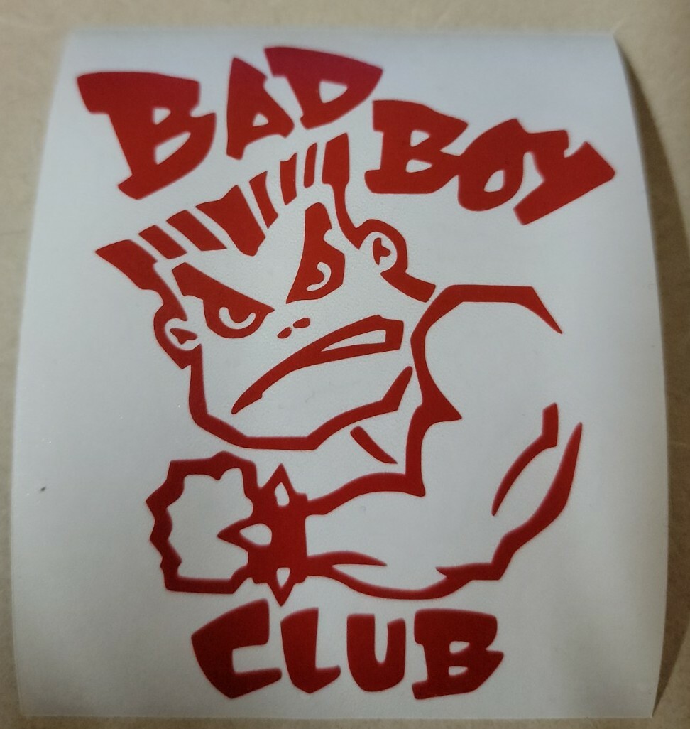 Bad Boy Decal Red Window sticker JDM Car RV ATV Truck Funny Outdoor ...