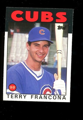1986 Topps Traded #38T Terry Francona Chicago Cubs QTY | eBay