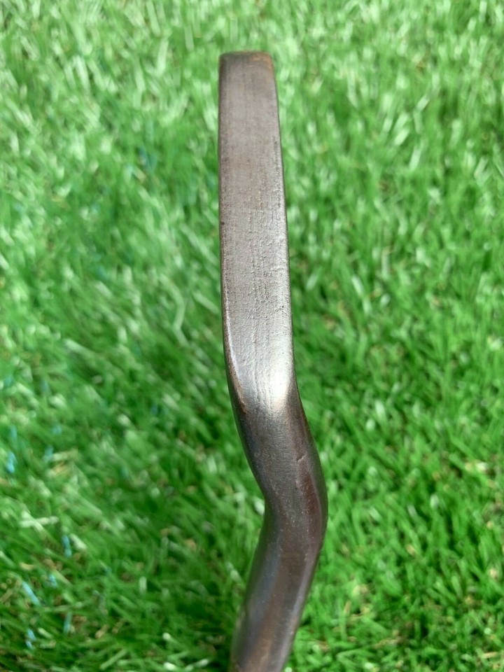 Antique Vintage John Shielle, Kendal -– Hickory Shaft Goose Neck Putter ...