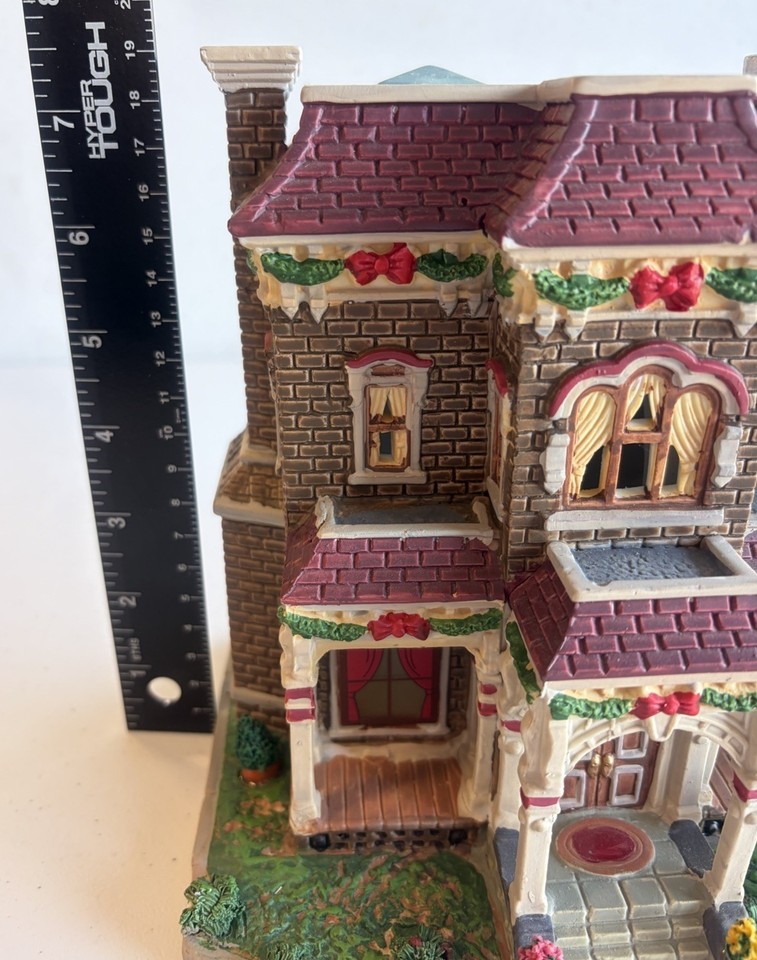 LEMAX Carole Towne Collection “DAVIDSON MANOR” 2009 Collectible Holiday ...