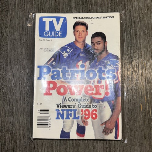 Tv Guide Magazine August 31-September 6, 1996 Drew Bledsoe-M252 | eBay
