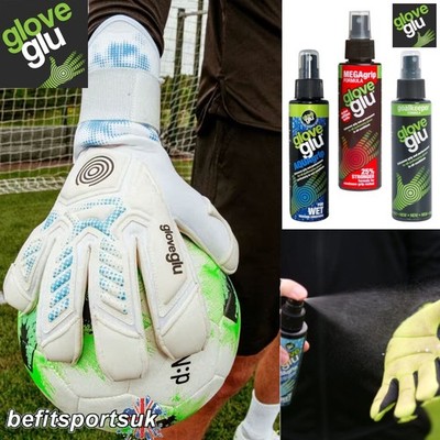 Gloveglu GOALKEEPER GLOVE SPRAY GLUE STICK KEEPER GLOVES GRIP Original ...