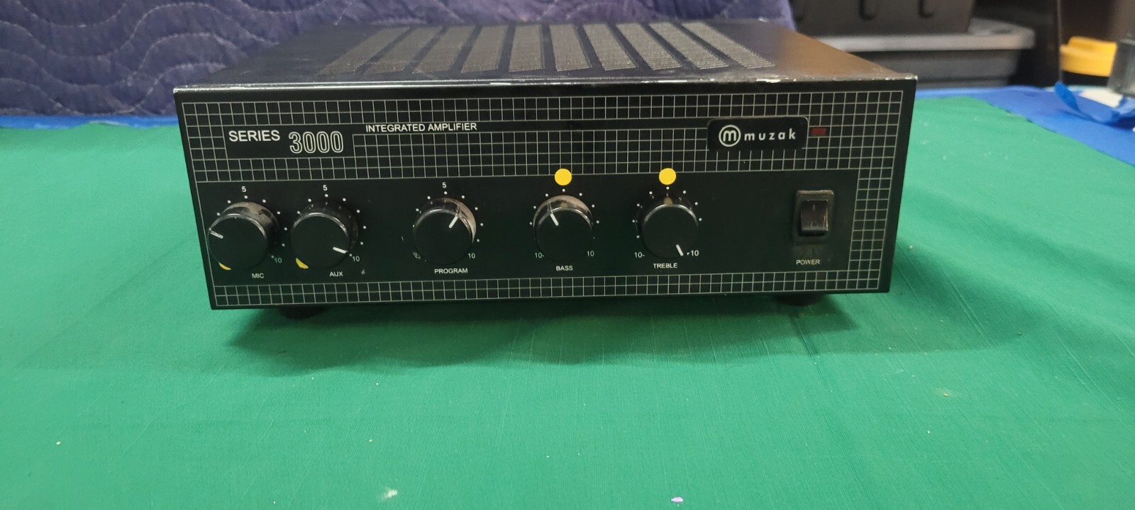Muzak Series 3000 Integrated Professional Amp T3130BGM | eBay