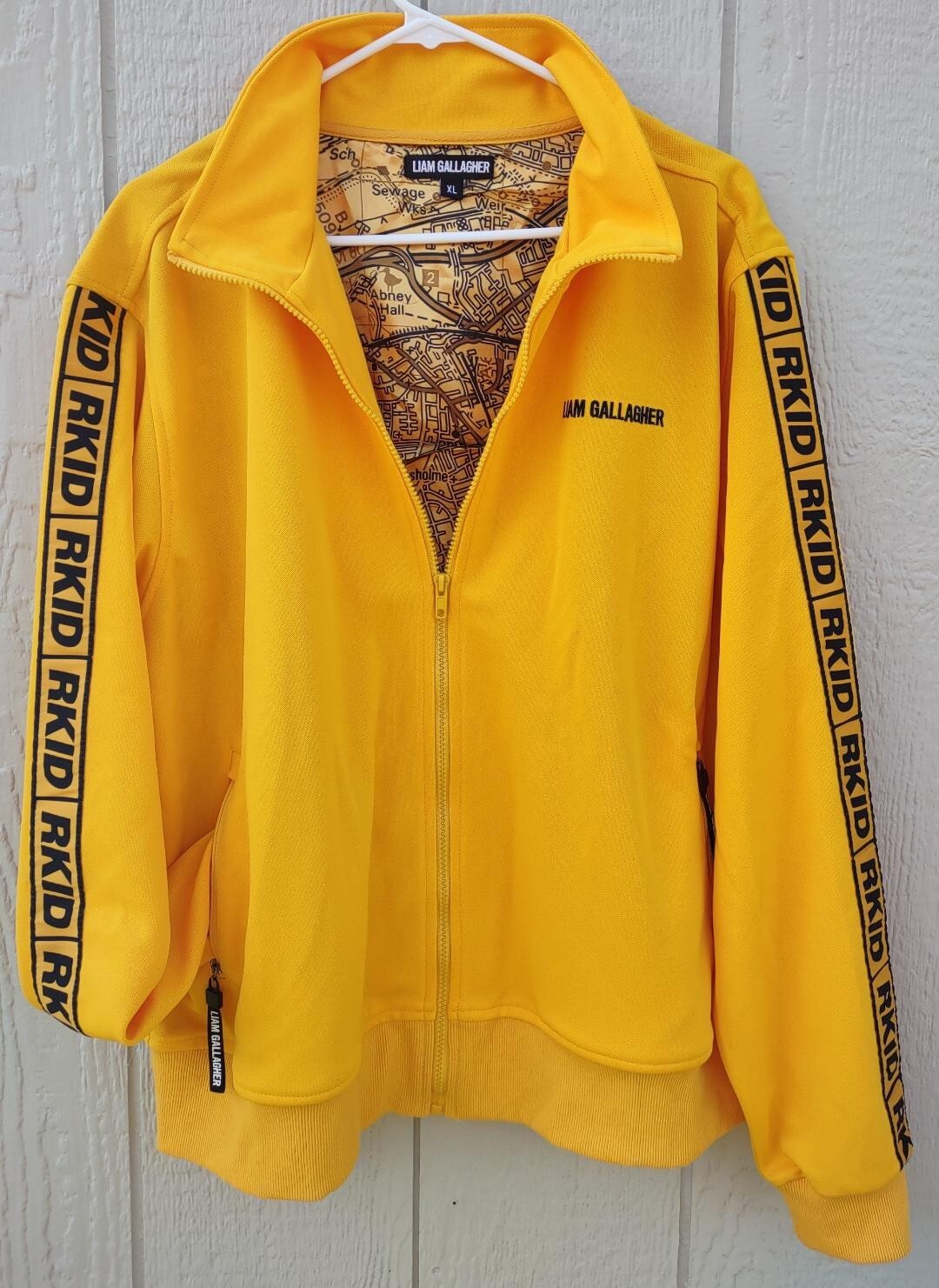 Liam Gallagher Oasis RKID Map Track Jacket XL - Gem