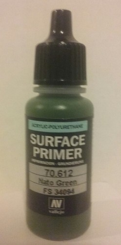 Vallejo Surface primer 70.612, NATO Green (FS 34094) 8429551706124 | eBay