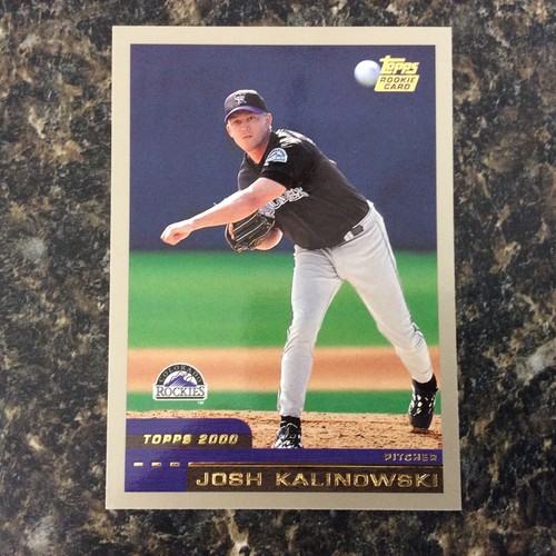 2000 Topps T45 Josh Kalinowski RC Colorado Rockies | eBay