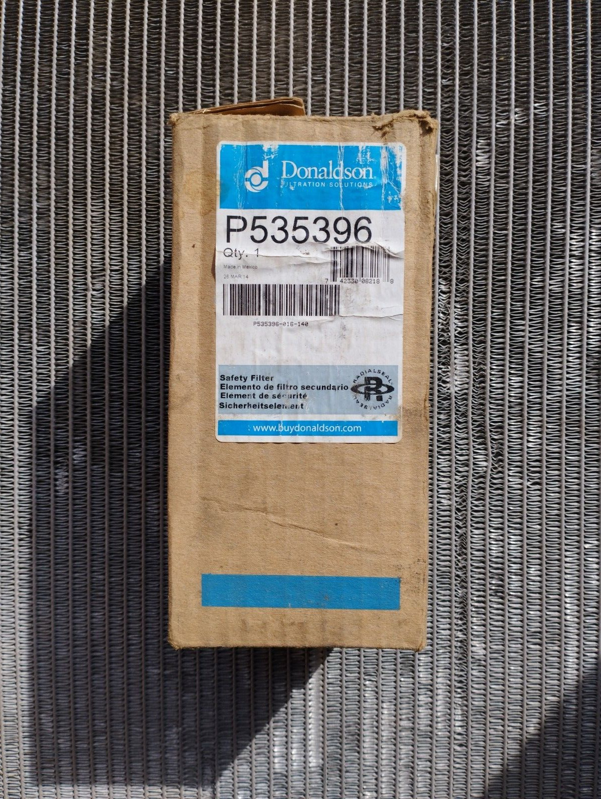 DONALDSON P535396 - Air filter cross reference