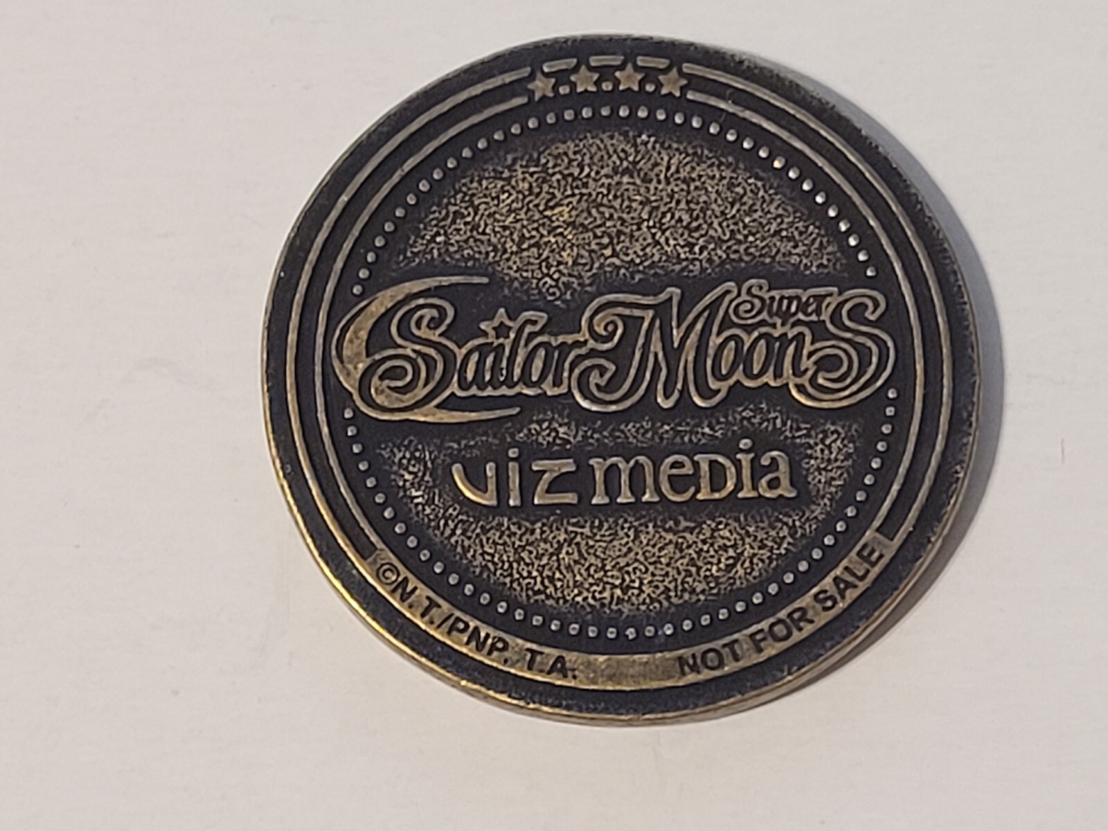 Sailor Moon Super S Viz Media Memorial Coin Moon Crisis Make Up | eBay
