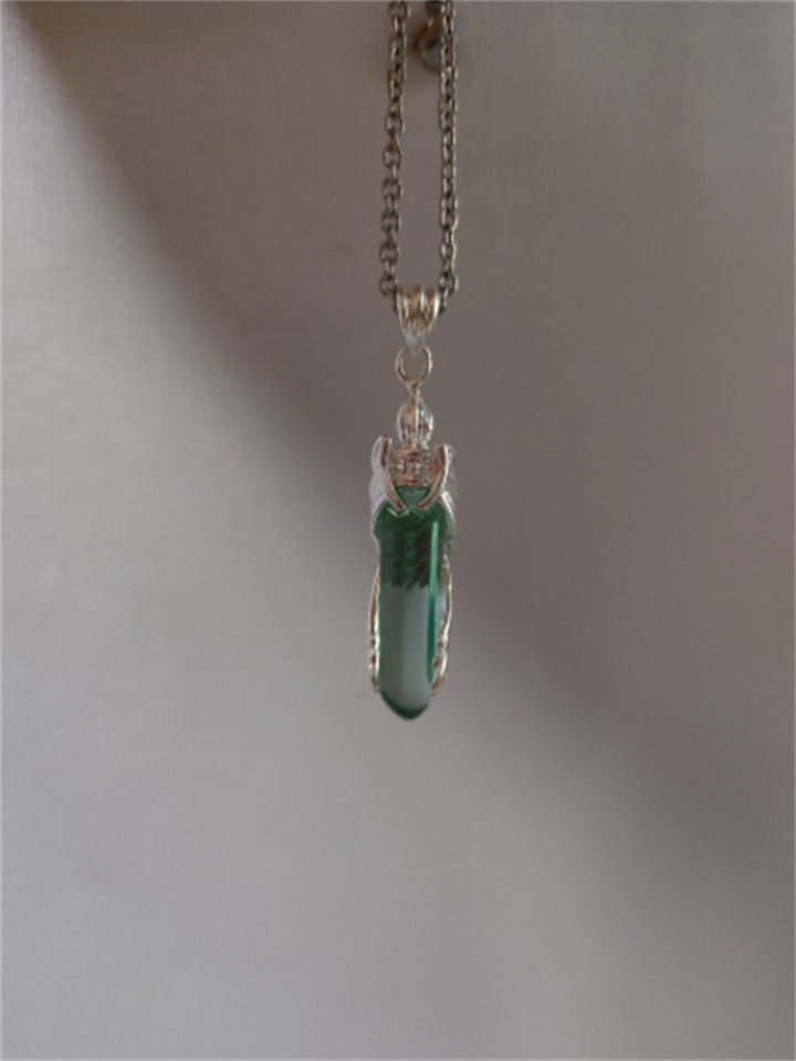 Yu-Gi-Oh Yuya Sakaki Anime Necklace Pendant S925 Silver Accessories ...