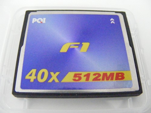 512MB Compact Flash Card 40x ( 512 MB CF Karte ) PQI gebraucht | eBay.de