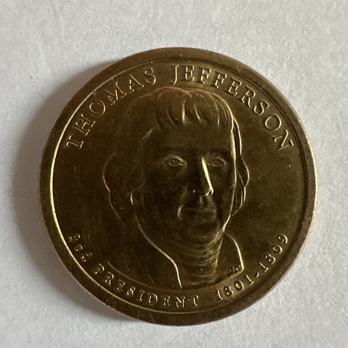Thomas Jefferson 3rd President US One Dollar Coin 1801-1809 | eBay