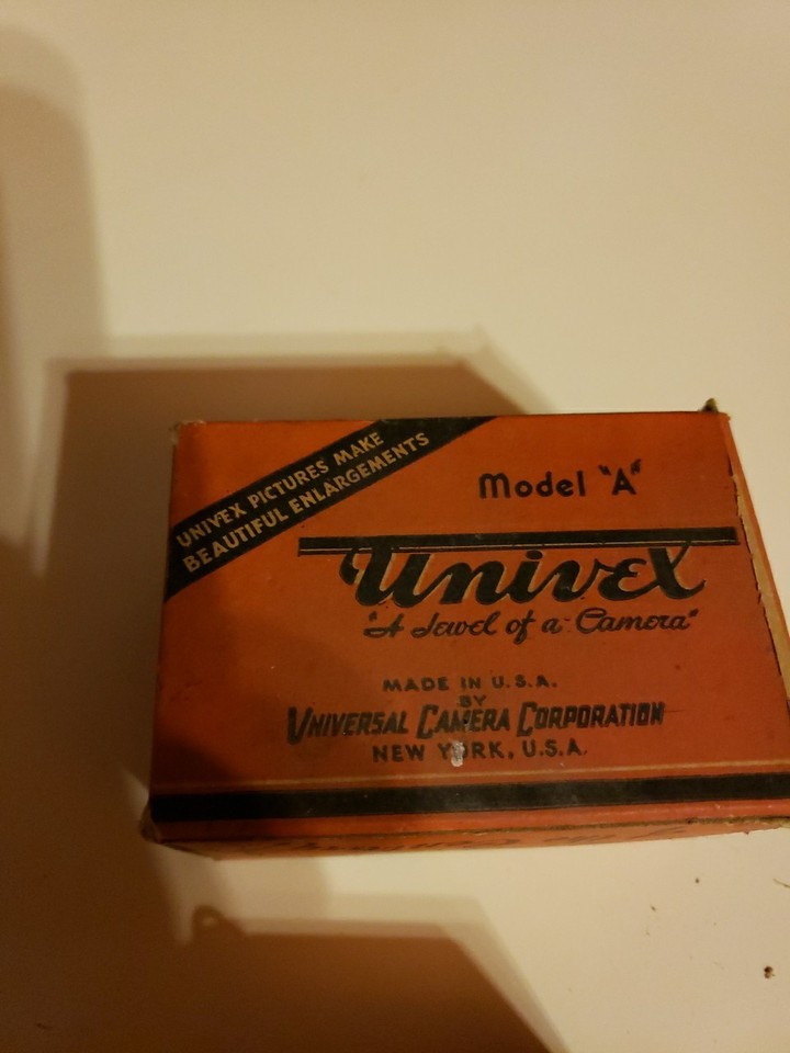 Vintage UNIVEX "Model A" Miniature Camera Universal Camera Corp In ...