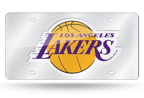 Los Angeles Lakers Laser Cut License Plate | eBay