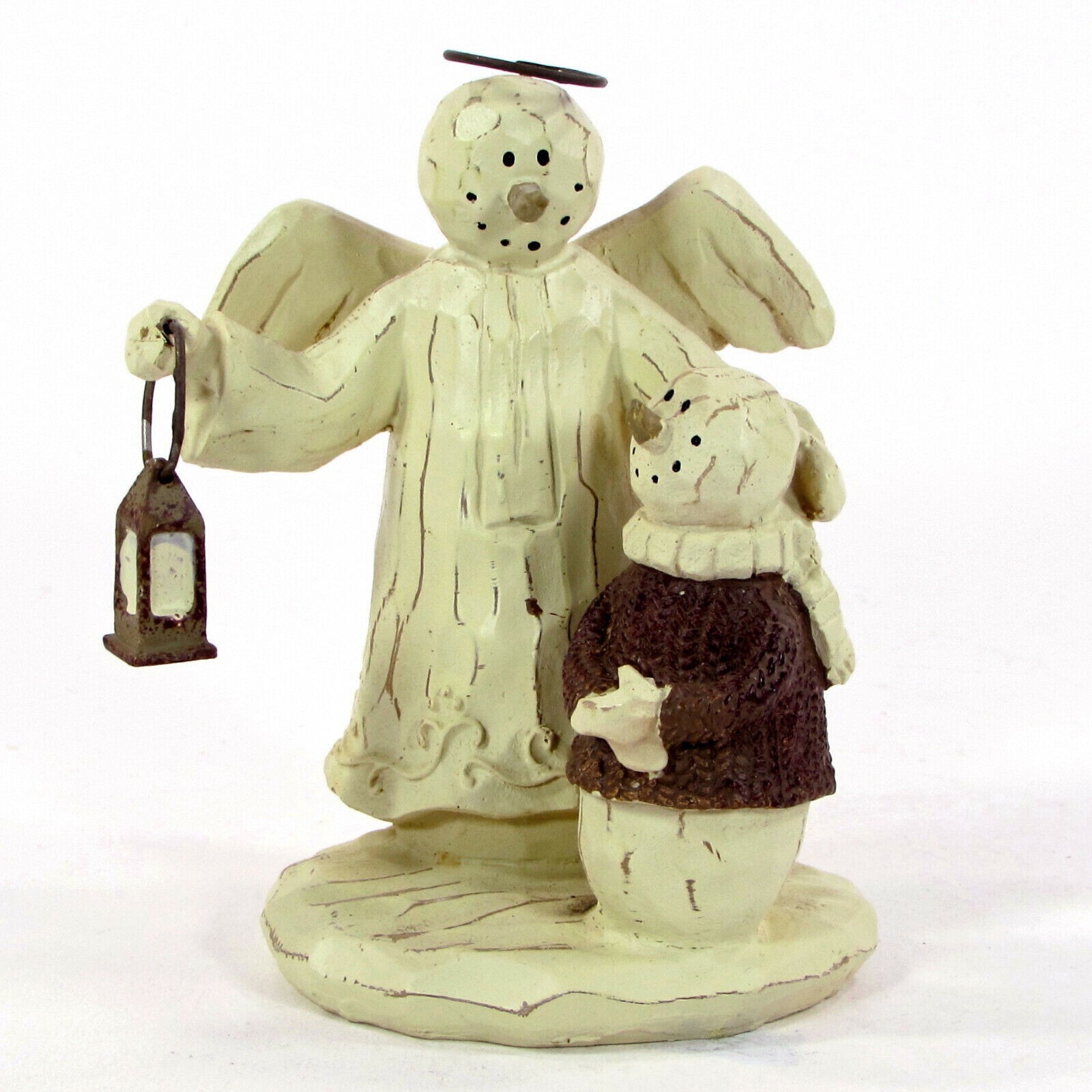Flurryville Feelings GUIDE ME 5.5" Snowman Guardian Angel w/Lantern ...