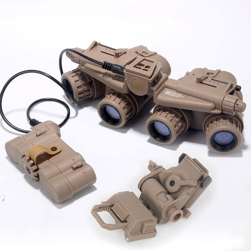 FMA Plastic L4G24 NVG Helmet Mount Dummy +GPNVG 18 Night Vision Goggle ...