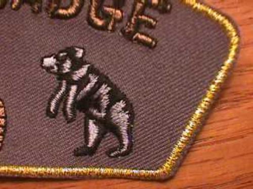 BEAR Wood Badge Patch Beads Boy Scout Scouts CSP | eBay