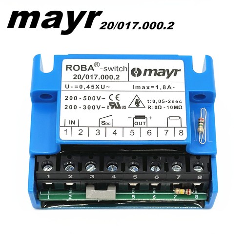 MAYR Brake Rectifier module ROBA-switch 20/017.000.2 200-500V 200-300V ...