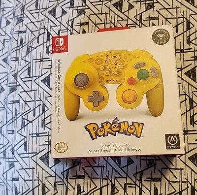 PowerA Nintendo Switch Controller GameCube Style Pokemon Pikachu ️Brand ...