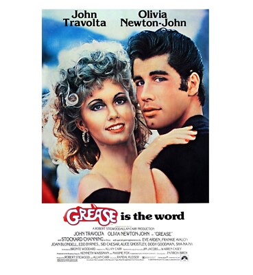 Grease Movie Poster - 24" x 36" | eBay