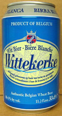 WITTEKERKE BELGIAN WHEAT BEER 33cl es CAN, BELGIUM Wit Bier Biere ...