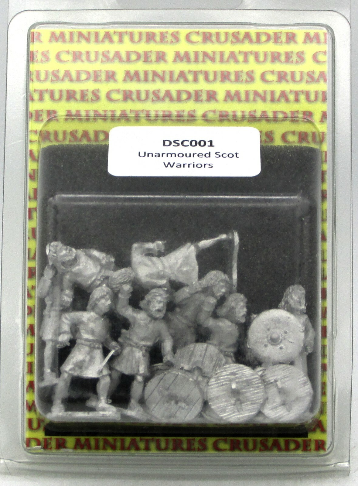 Crusader DSC001 Unarmored Scot Warriors (Dark Age Scots) Infantry ...