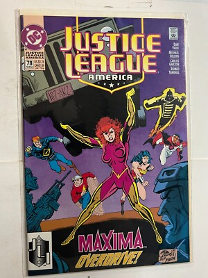 Justice League America #78 Maxima Overdrive DC Comics 1993 | Combined ...