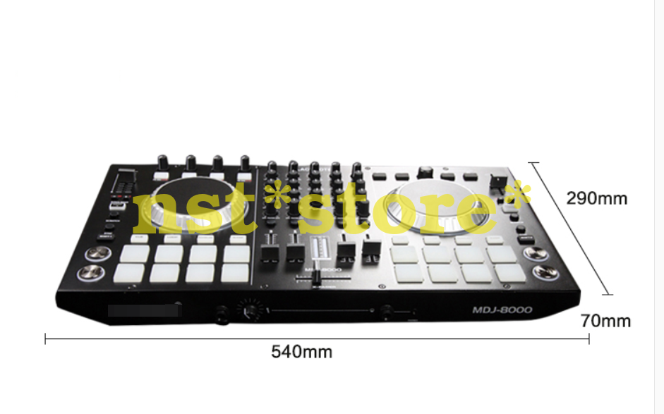 DJ controller MIDI digital computer disc player four-way with pad ...