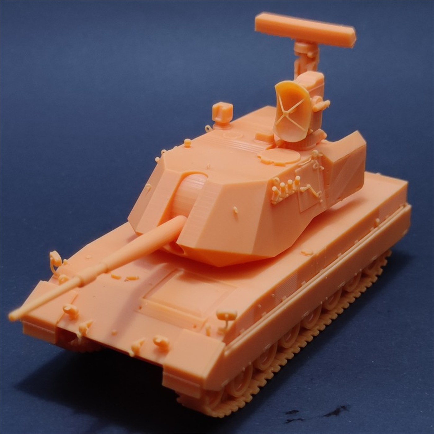 3d Printed 1/72/144 OTO Melara 76mm Self-Propelled Anti-Aircraft Gun ...