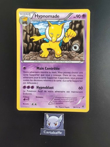 Carte Pokémon Hypnomade 36/111 Rare XY3 Poings Furieux Bloc XY | eBay