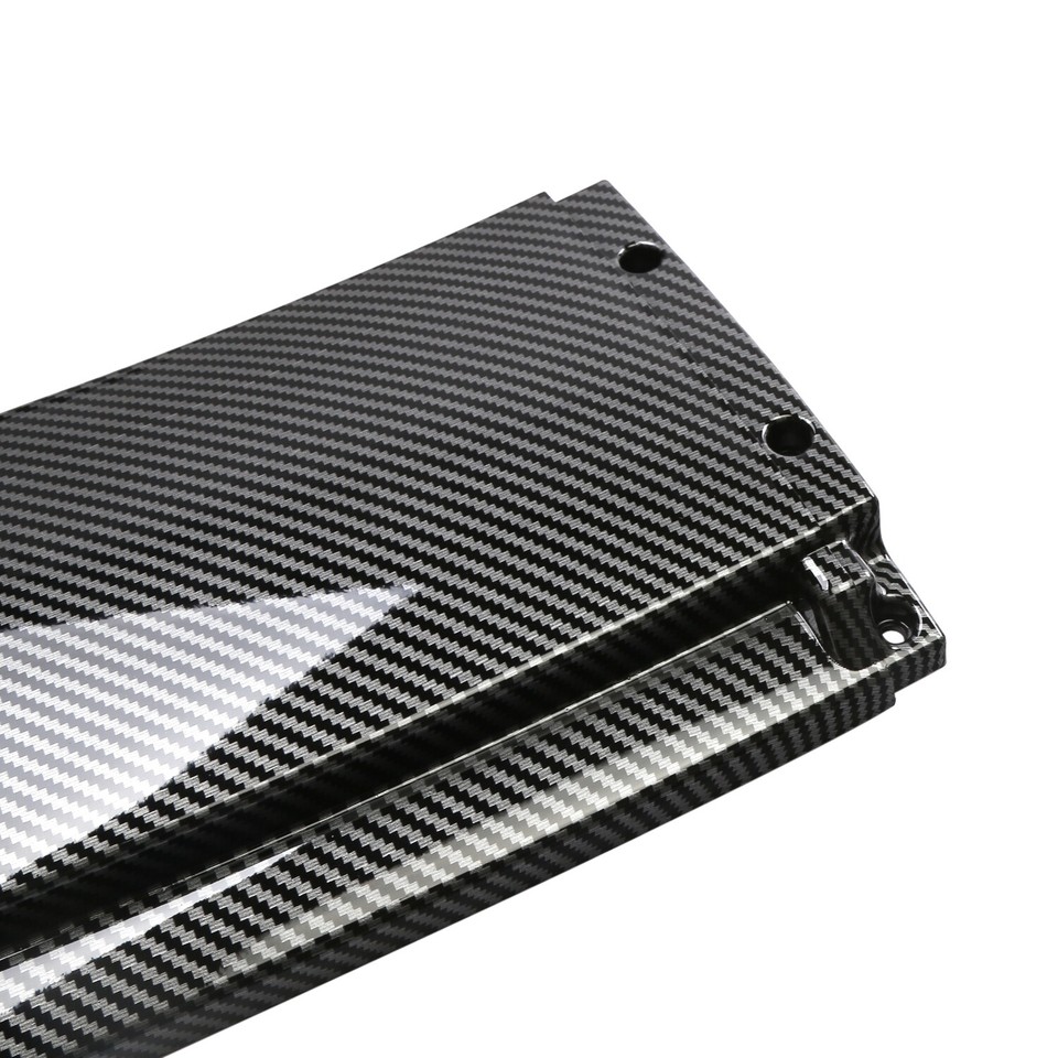 For Mitsubishi Eclipse Carbon Fiber Style Front Bumper Lip Spoiler Body ...